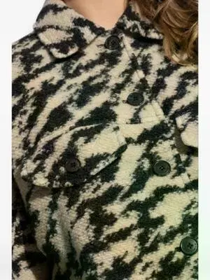 Isabel Marant Étoile Abstract-pattern Cropped Jacket