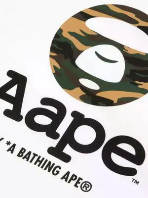 AAPE BY *A BATHING APE Aapeunvs Camo-print Long-sleeve T-shirt