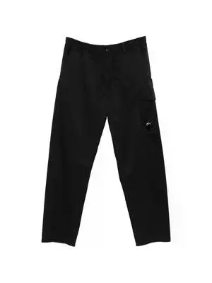 C.P. COMPANY Lens-detail Cargo Pants - Black
