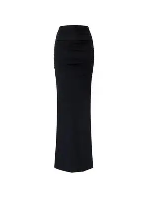 Elisabetta Franchi Ruched Maxi Skirt