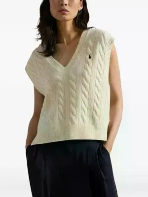 Polo Ralph Lauren Cable-knit Sleeveless Jumper
