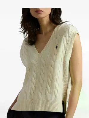 Polo Ralph Lauren Cable-knit Sleeveless Jumper