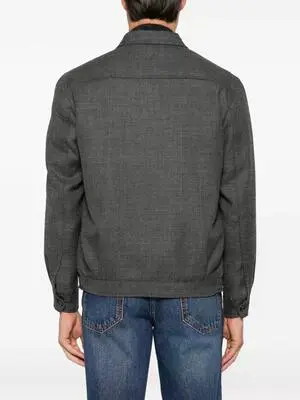 BRIGLIA 1949 Zip-up Shirt Jacket