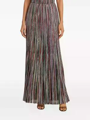 Missoni Sequin-embellished Vertical-stripe Skirt