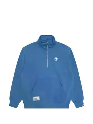 AAPE BY *A BATHING APE Aapenow Half-zip Sweatshirt - Blue