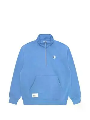 AAPE BY *A BATHING APE Aapenow Half-zip Sweatshirt - Blue