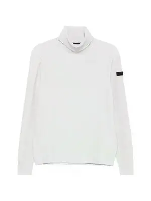 RRD Roll-neck Logo-patch Sweater