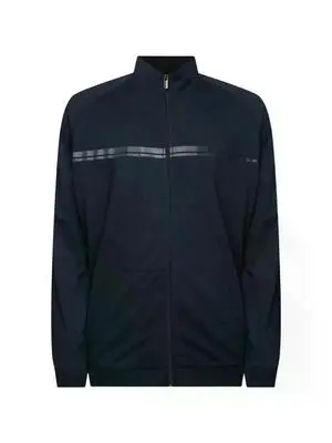 BOSS Authentic Logo-print Zip-up Sweater