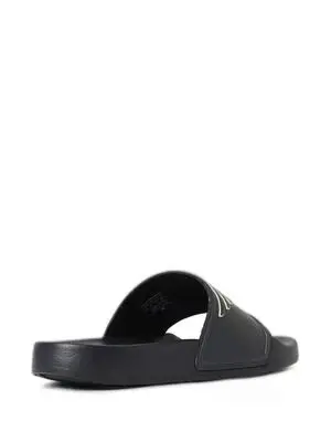 Emporio Armani Logo-embossed Slides