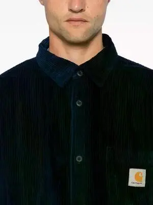 Carhartt Work In Progress Loyde Corduroy Logo-patch Shirt