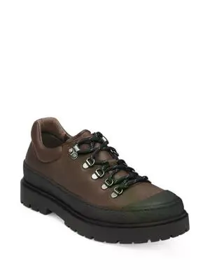 BIRKENSTOCK Prescott Leather Lace-up Shoes