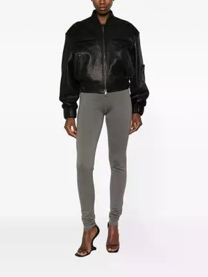 Rick Owens High-waisted Knitted Legging