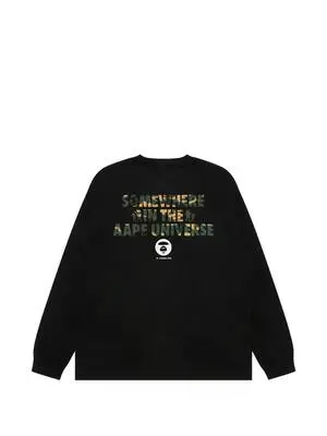 AAPE BY *A BATHING APE Aape Now Union Long-sleeve T-shirt