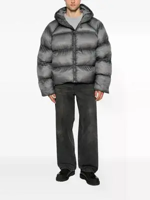DAILY PAPER Hooded Quilted Jacket