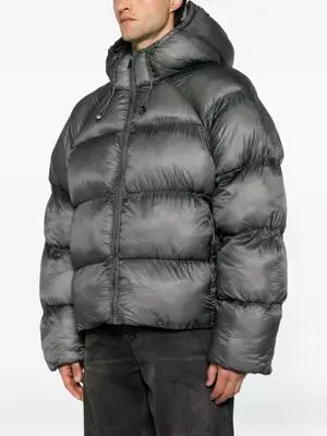 DAILY PAPER Hooded Quilted Jacket