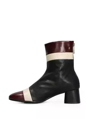 PEDRO MIRALLES Colour-block Leather Boots