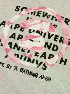 AAPE BY *A BATHING APE Graphic-print Zip-up Hoodie