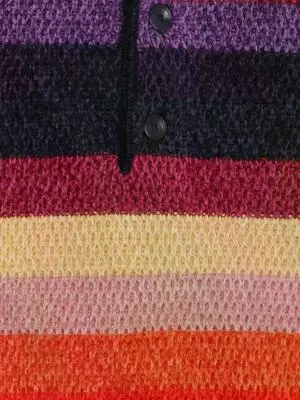 Drole De Monsieur Striped Knit Sweater