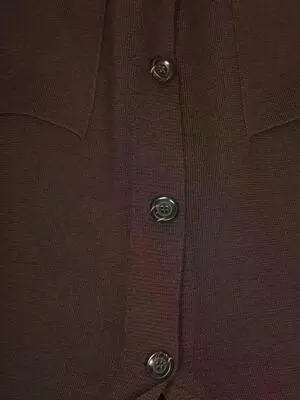 DANIELE FIESOLI Fine-knit Notched-lapel Cardigan