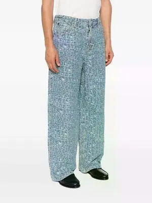 DAILY PAPER Jacquard-pattern Jeans