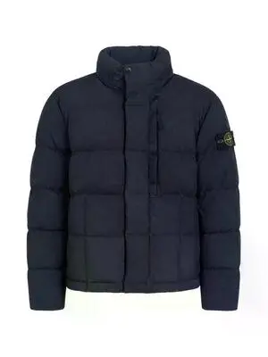 Stone Island Quilted Logo-patch Jacket