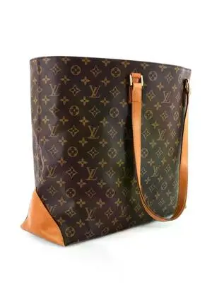 LOUIS VUITTON Cabas Alto Monogram Canvas Tote Bag - Brown