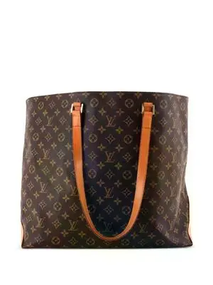 LOUIS VUITTON Cabas Alto Monogram Canvas Tote Bag - Brown