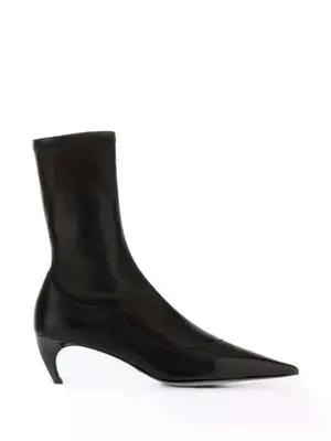Khaite Valerie Nappa-leather Ankle Boots