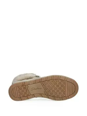 Sketchers Park City Faux-fur Trim Ankle Boots
