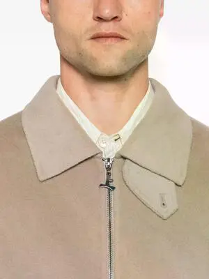 ON THE BUND Zip-up Flap-pocket Jacket