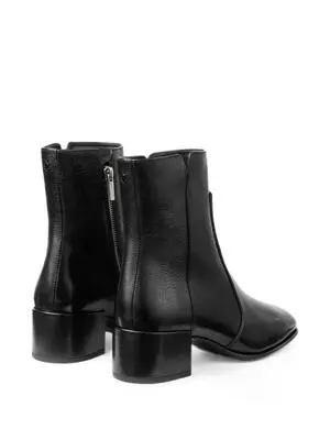JIMMY CHOO Eliot 45 Leather Ankle Boots