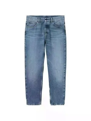Carhartt Work In Progress Newel Faded-effect Tapered Jeans - Blue