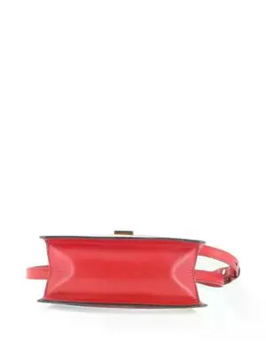 Gucci Sylvie Top Handle Bag Leather Mini Satchel