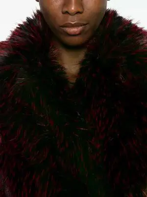 Diane Von Furstenberg Kaz Faux-fur Cropped Jacket