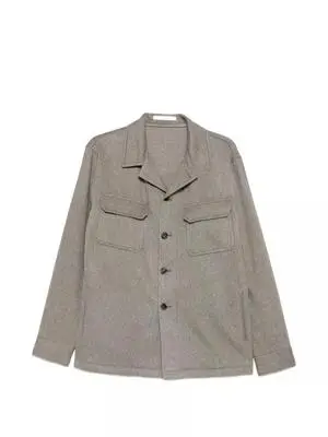 Tagliatore Button-up Chest-pocket Jacket - Grey