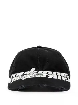 RRR123 Metanoia Graphic-print Distressed-brim Hat