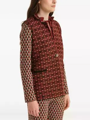 Malìparmi Patchwork Jacquard-knit Jacket