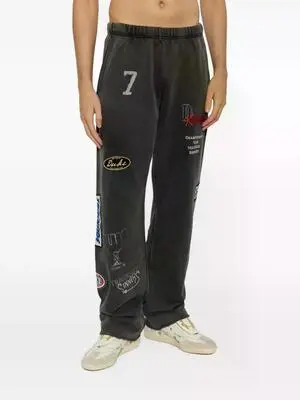DUKE + DEXTER Dr4 Patch-detail Track Pants