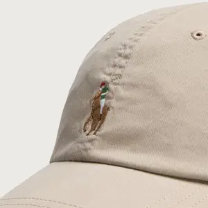 Polo Ralph Lauren Classic Sport Cap - Khaki Tan
