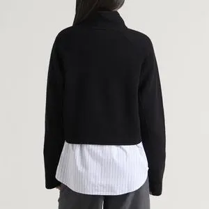 MFPEN Cropped Leisure Zip Up