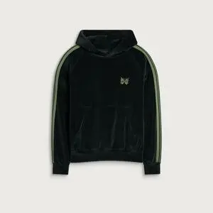 Needles Velour Track Hoodie - Green