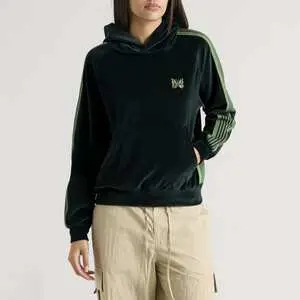 Needles Velour Track Hoodie