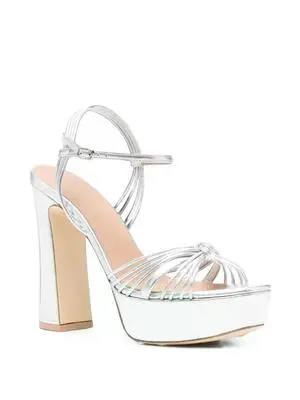 MALONE SOULIERS Lucille Knotted Platform Sandals