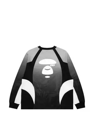 AAPE BY *A BATHING APE Gradient-effect Camo-print T-shirt