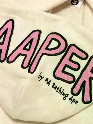 AAPE BY *A BATHING APE Aaper Logo-embroidered Hoodie