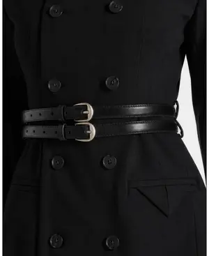 Manière De Voir Sierra Double Breasted Belted Blazer Dress
