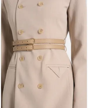 Manière De Voir Sierra Db Belted Blazer Dress