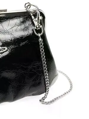 VIVIENNE WESTWOOD Orb-plaque Patent Tote Bag