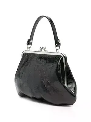 VIVIENNE WESTWOOD Orb-plaque Patent Tote Bag