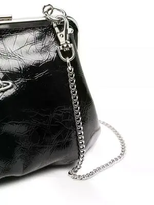 VIVIENNE WESTWOOD Orb-plaque Patent Tote Bag